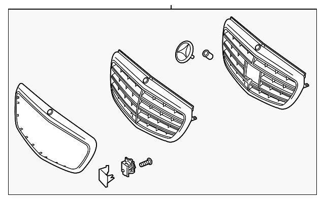 213-880-20-03 - Grille 2017-2020 Mercedes-Benz | Mercedes-Benz USA Parts