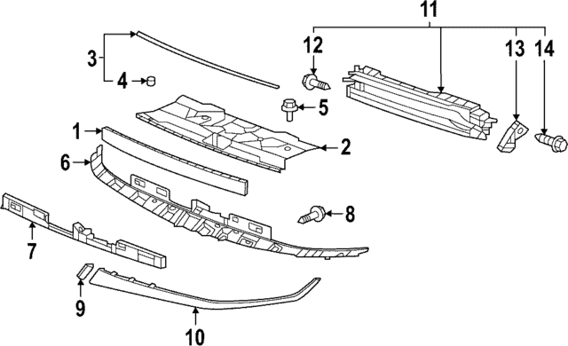 2022-2024 Hyundai Ioniq 5 Radiator Shutter Assembly 86990-GI000 ...