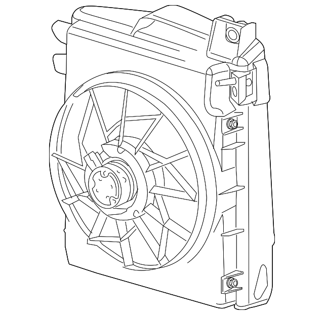 2004-2017 Mopar Fan Blade 68031871AA | Mopar Parts Canada