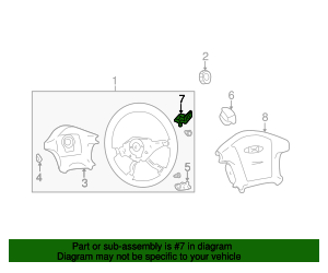 2002-2005 Hyundai Sonata Cruise Switch Bracket 56136-3D000 | OEM Parts ...