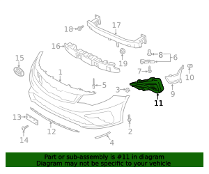 86594-D5500 - Lamp Bezel 2019-2020 Kia Optima | Kia.Parts Store