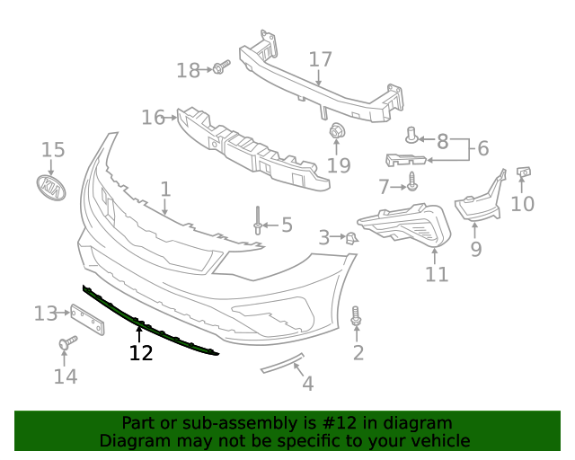 86591 D5500 - Trim 2019-2020 Kia Optima | Kia.Parts Store