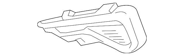 2019-2020 Kia Optima Lamp Bezel - Passenger Side (RH) 86594-D5500 ...