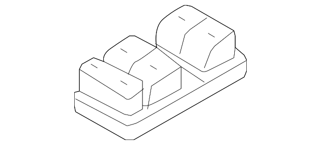 2005-2011 Audi Window Switch 4F0-959-851-G-5PR | Audi USA Parts