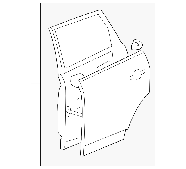 20890799 GM Door Shell | GM Parts Store