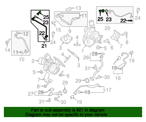 JT4Z-9T516-A - Oil Inlet Tube - 2015-2017 Ford F-150 | Eastgate Ford Parts