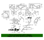 2015-2020 Ford F-150 Outlet Tube - Driver's Side (LH) FL3Z-9T515-A ...