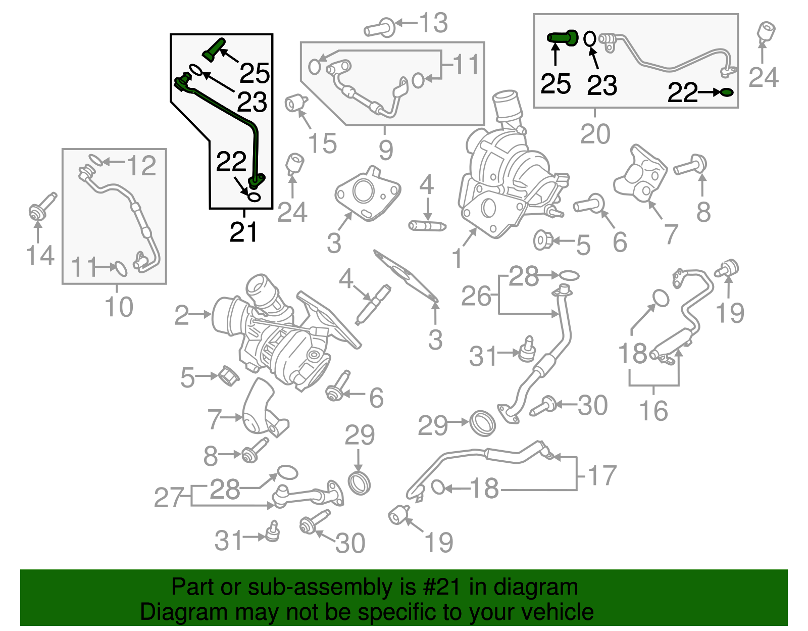 JT4Z-9T516-A - Oil Inlet Tube 2015-2017 Ford F-150 | Ford Parts Center