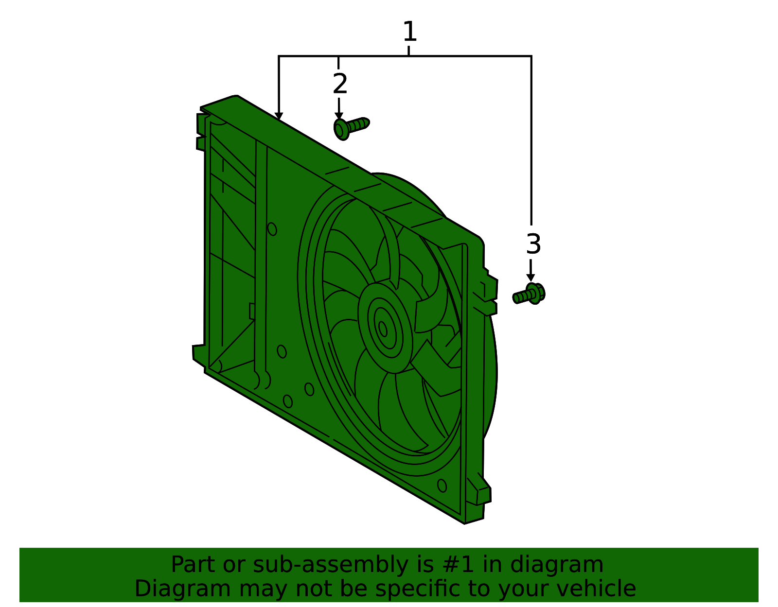 2018-2024 Toyota Fan Assembly 16360-0P170 | Toyota Parts Center