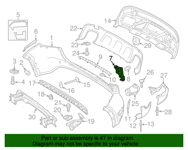 2015-2020 Mercedes-Benz Basic Carrier For Bumper 156-885-01-65 ...