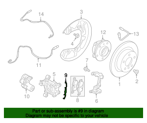 34206864449 - 2014-2023 BMW Brake Pads Clip (34-20-6-864-449) | BMW of ...