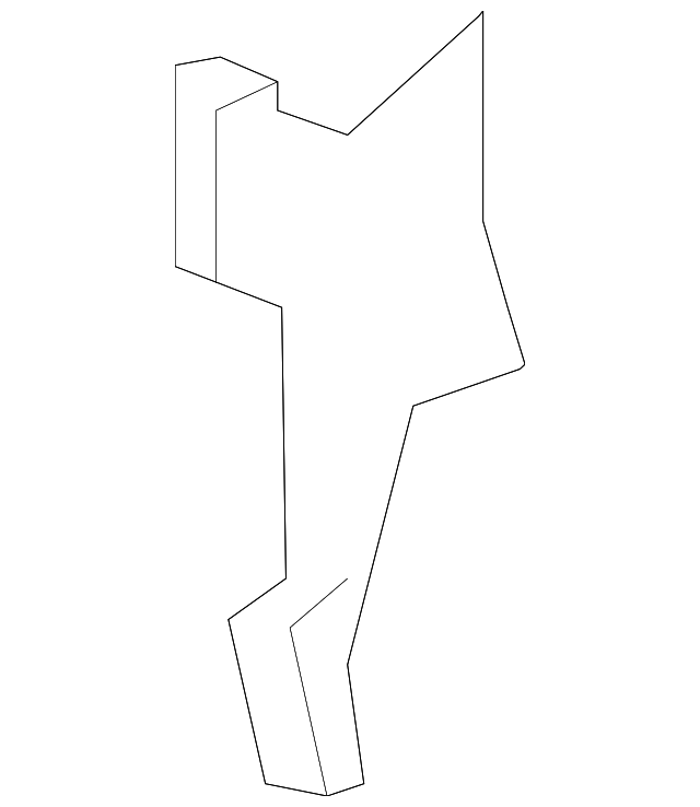 2008-2020 Mopar Latch Support - Driver's Side (LH) 68030615AA ...