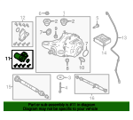 2013-2022 Land Rover Differential Lock Motor LR041966 | JaguarParts.com