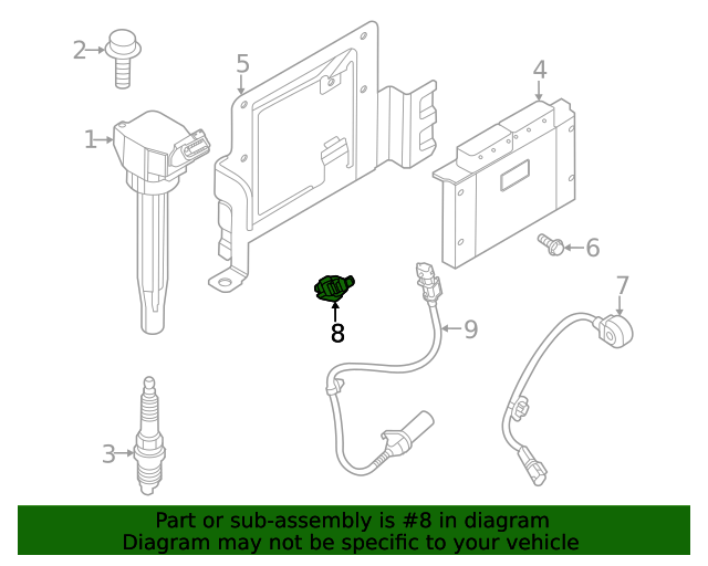 39350-2M400 - Camshaft Position Sensor 2020-2024 Kia | Kia.Parts Store