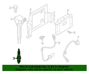 18875-08085 - Spark Plug 2021-2024 Kia | Kia.Parts Store
