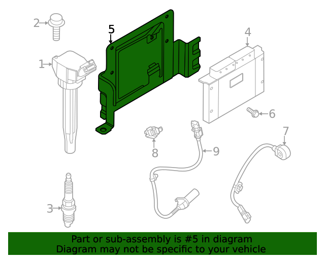39109-2MDN0 - ECM Bracket 2021-2023 Kia K5 | Kia.Parts Store