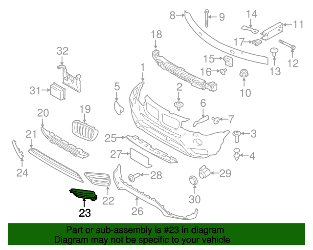 Genuine BMW 51-11-7-348-110 | Bezel | FREE Shipping on Most Orders $499 ...