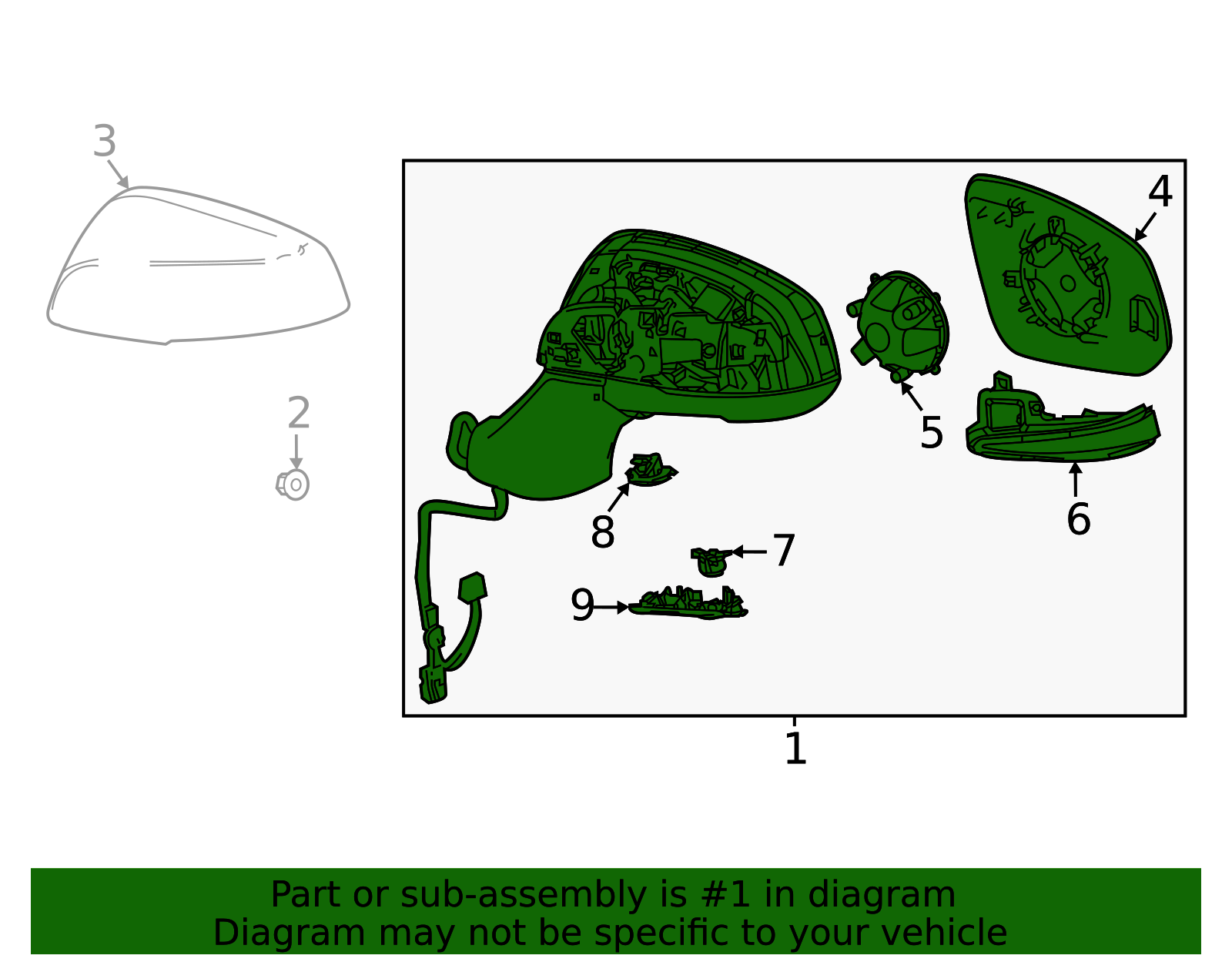 2023-2024 Toyota Highlander 2023-2024 Toyota Highlander - Mirror ...