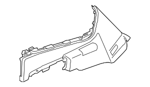 Genuine BMW 51-47-5-A01-881 | Lower Trim Panel | FREE Shipping on Most ...