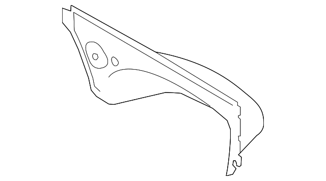 2009-2017 Audi Water Deflector 8R0-819-523-H | Audi USA Parts