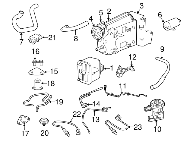 Vapor Canister 4891799AA | Mopar Parts