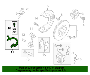32246005 - Brake Hydraulic Hose 2016-2024 Volvo | AutoNation Parts