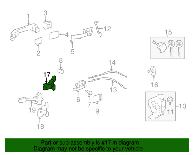 68720-02020 - Hinge - 1993-2022 Toyota | OEM Parts Quick
