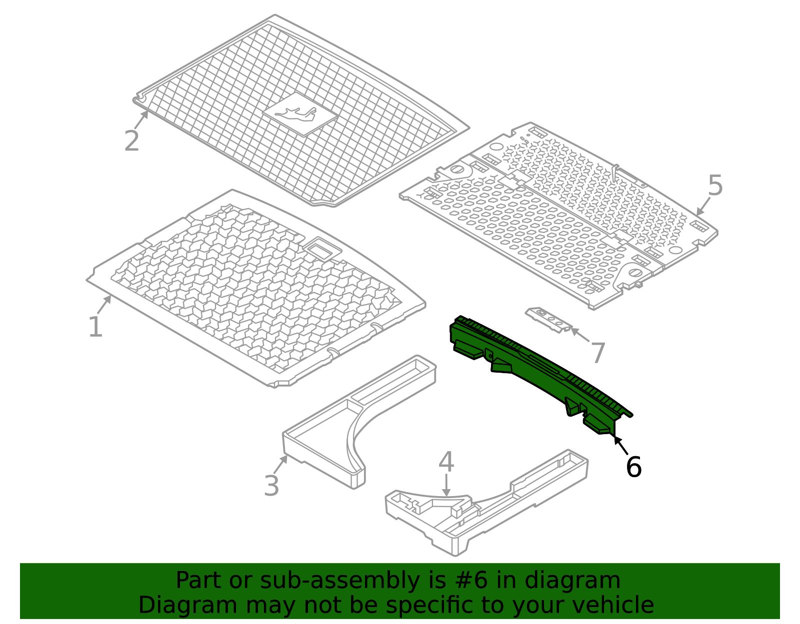 M1PZ-7842624-AA - Sill Plate 2021-2024 Ford Bronco Sport | Ford Parts ...