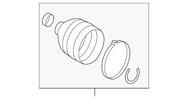 206-330-66-04-64 - Repair Kit, Boot For 2011-2023 Mercedes-Benz ...