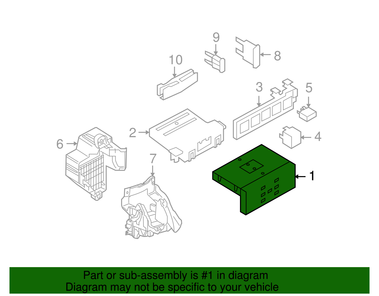 8P0-907-279-P - Relay Box 2008-2009 Audi | Audi Parts Store