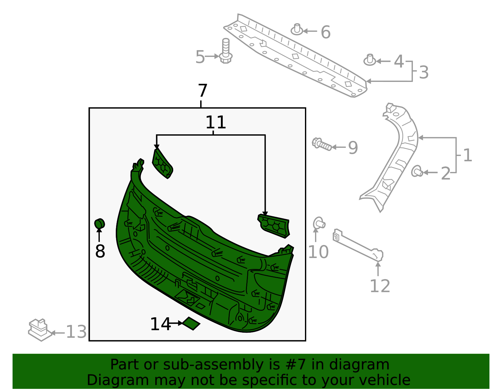2021-2023 Hyundai Santa Fe Lower Trim Panel 81710-S2300-NNB | Hyundai ...