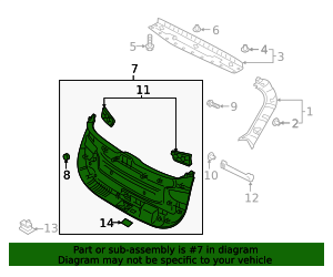 2021-2023 Hyundai Santa Fe Lower Trim Panel 81710-S2300-NNB | Joseph ...