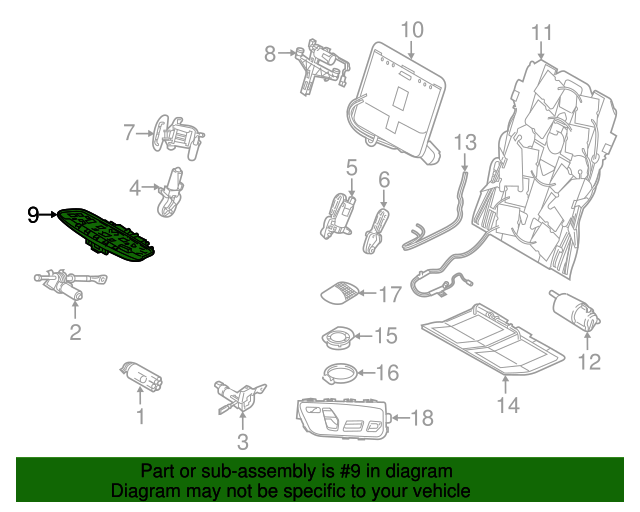 Genuine BMW 52-10-7-314-211 | Adjust Motor | FREE Shipping on Most ...