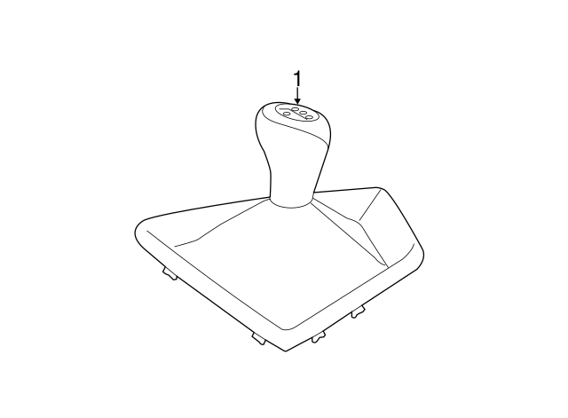 Genuine BMW 25-11-2-284-705 | F8x M3/M4 Illuminated Leather Shift Knob ...