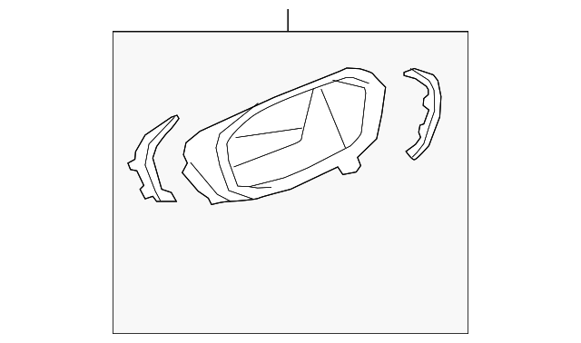 F Plate 42426876 | GMPartsDirect.com