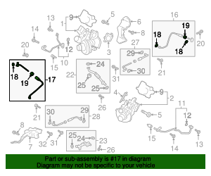 2017-2021 Ford Water Inlet Tube HL3Z-8A520-A | OEM Parts Online