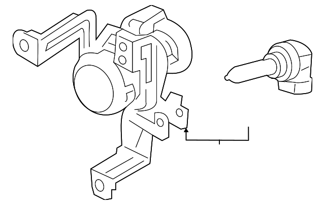 92201-F6000 - Fog Lamp Assembly 2017-2019 Kia Cadenza | Kia.Parts Store