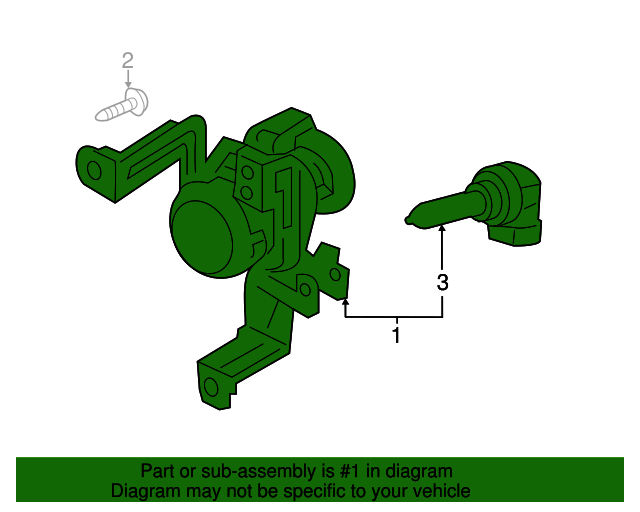 92201-F6000 - Fog Lamp Assembly 2017-2019 Kia Cadenza | Kia.Parts Store