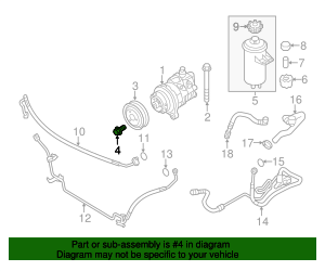 Genuine BMW 32-42-7-574-840 | Pulley Bolt | FREE Shipping on Most ...