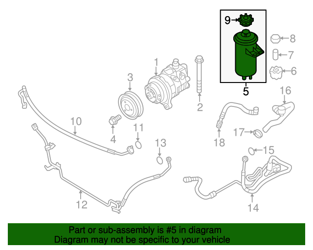 32416782286 - 2008-2019 BMW Reservoir (32-41-6-782-286) | BMW of South ...
