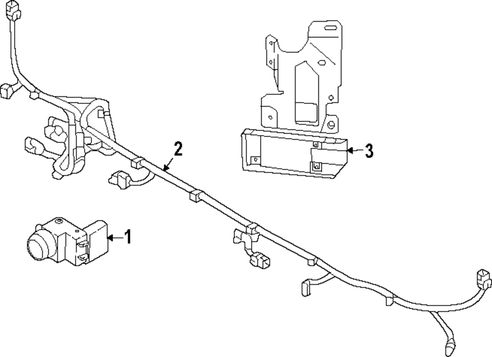 2024-2025 Hyundai Park Sensor 99310-N1000-SAW | OEM Parts Online