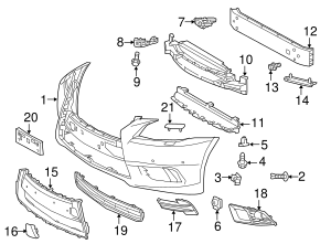 2013-2017 Lexus Retainer 52538-50030 | OEM Parts Online