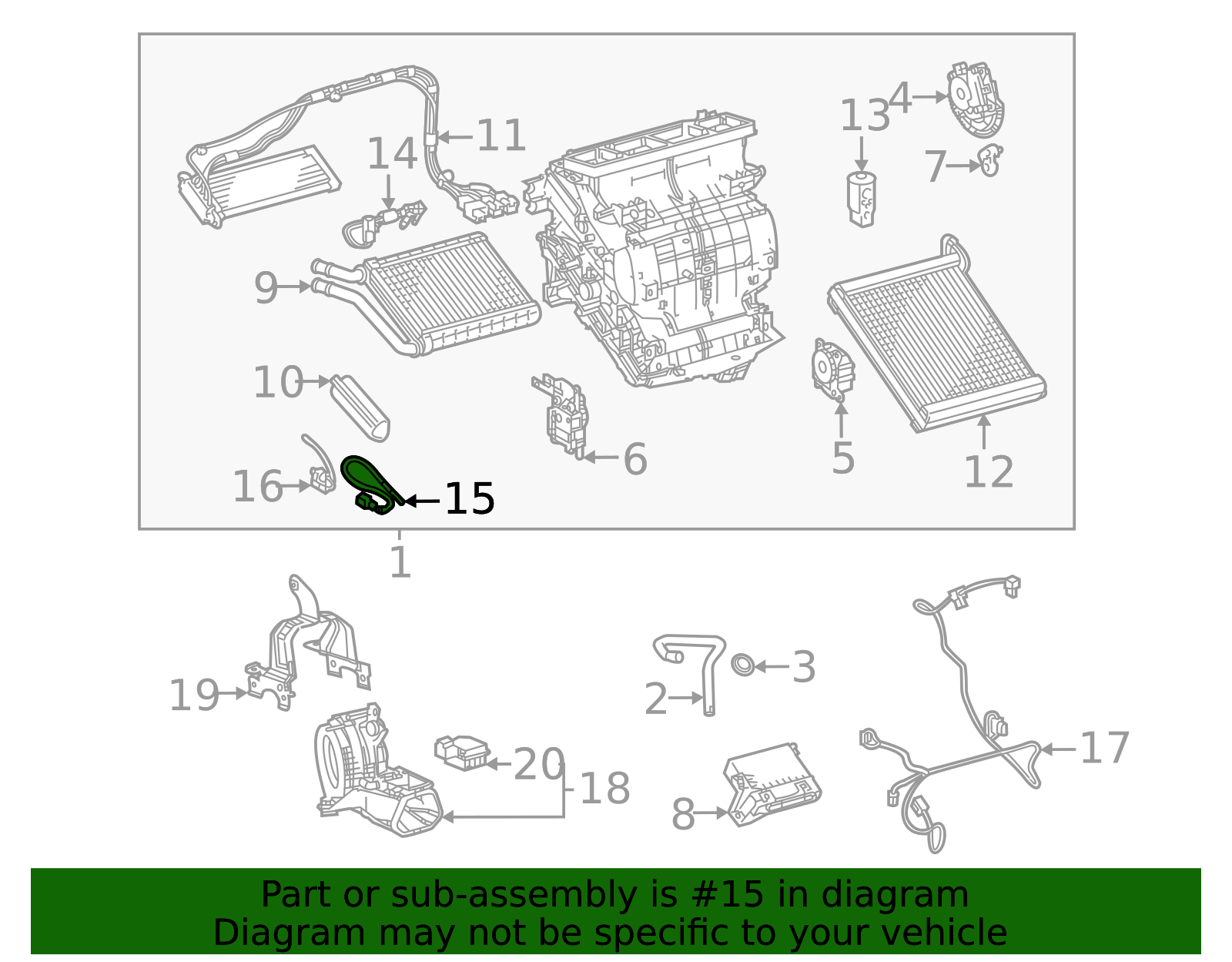 2016-2020 Toyota Mirai Thermistor 88620-62010 | Toyota Parts Center