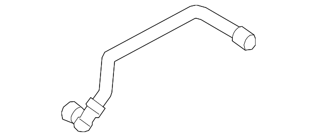 2013-2016 Ford Escape Lower Hose CV6Z-8286-N | TascaParts.com