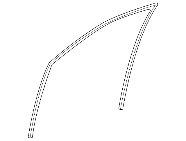 68151-0E080 - Run Channel - 2020-2023 Toyota Highlander | OEM Genuine ...