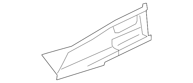 2019-2023 Mercedes-Benz Front Rail Extension 177-610-86-01 | MB OEM Parts