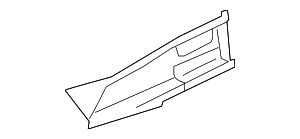 2019-2023 Mercedes-Benz Front Rail Extension 177-610-86-01 | MB OEM Parts