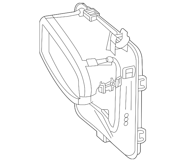 1675051600 - Front Duct 2020 Mercedes-Benz | Mercedes-Benz USA Parts