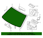 51-31-7-440-763 - Windshield - 2019-2022 BMW X7 | Buy BMW Parts Now