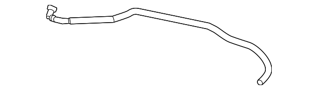 2011-2018 Porsche Cayenne Vent Hose 958-106-422-00 | Sunset Porsche Parts